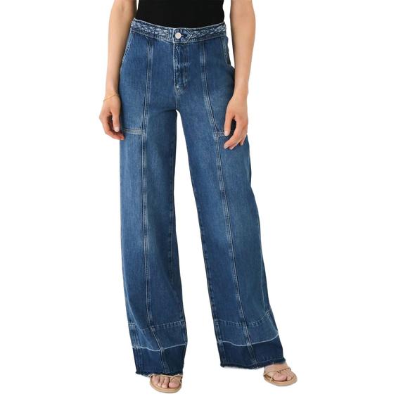 Frame Denim | Jeans | New Frame Braided Waistband Wide Leg Jeans In ...
